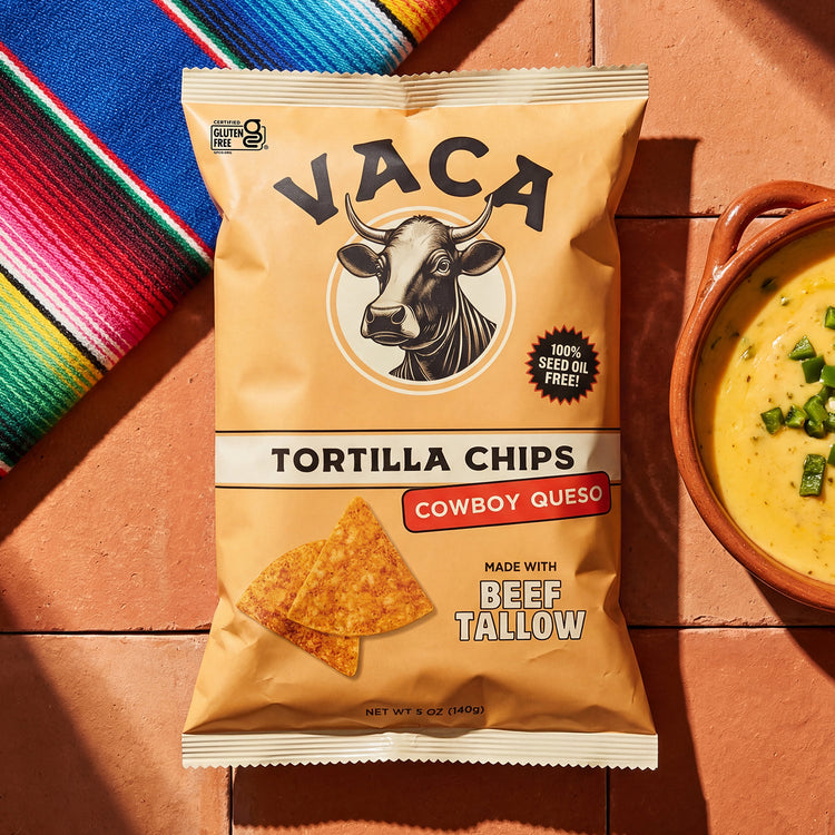 Vaca Chips — Beef Tallow Fried Tortilla Chips – Vaca Chips — Tallow ...