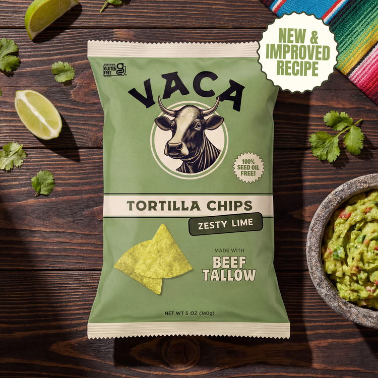 Vaca Chips — Beef Tallow Fried Tortilla Chips – Vaca Chips — Tallow ...
