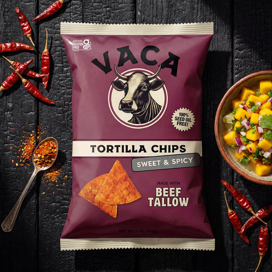 Vaca Chips — Beef Tallow Fried Tortilla Chips – Vaca Chips — Tallow ...